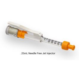 Needle-Free J-Tip Injector, 0.25ml