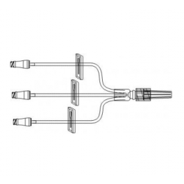 4'' Smallbore Trifuse Ext Set w/3 MicroC