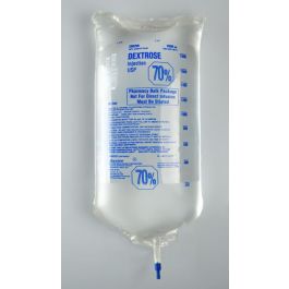 70% Dextrose Injection, USP in 2000 mL VIAFLEX Plastic Container ...