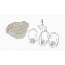 SCIG Set, 36" Tri-Furcated Subcutaneous Infusion Set, 12mm, 27 gauge