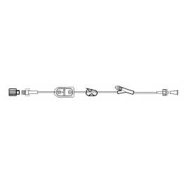SmartSite™ Extension Set, low sorbing, 0.2 micron filter with pinch clamp