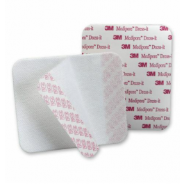 3M™ Medipore™ Dress-It Pre-Cut Dressing Covers 2954, 3 7/8" x 4 5/8", 3 ...