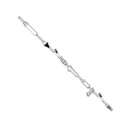 Zyno IV Pump Set, 105", 20 Drops/mL, 2 Ports, 0.2 Micron Filter